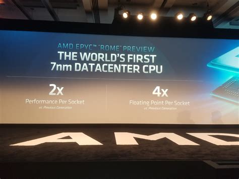 AMD Announces Core Nm Rome CPUs Nm MI GPUs And Zen Tom S Hardware