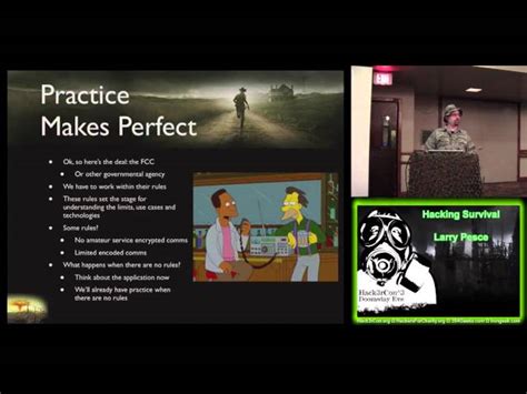 Hack3rcon Talk Hacking Survival From Youtube Class Central