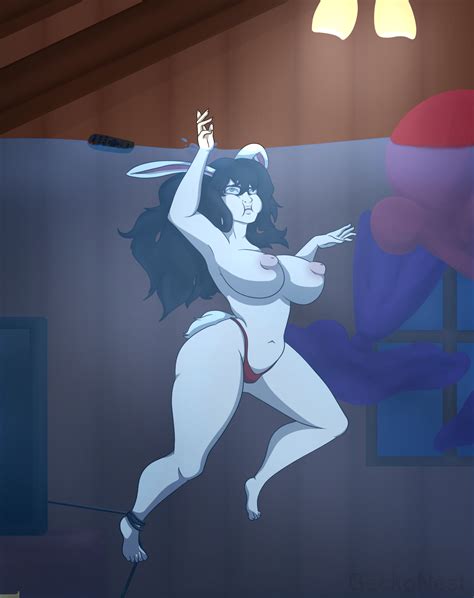 Rule 34 Asphyxiation Barefoot Big Breasts Bunny Ears Drowning Feet