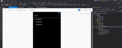 Visual Studio Emulator Dont Run App And Xaml Page In Xamarin Stack