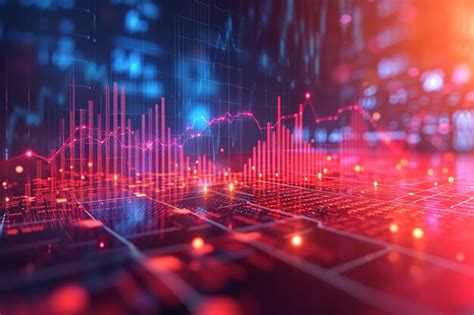 Premium Photo Chart Of Business Data Graph Diagram And Growth Ai Generative