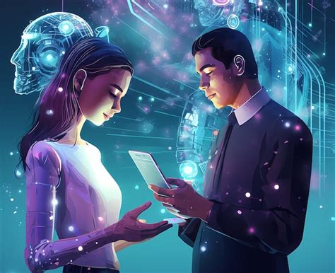 Premium Photo Artificial Intelligence Assistants Augmented Reality In Healthcare Generative Ai