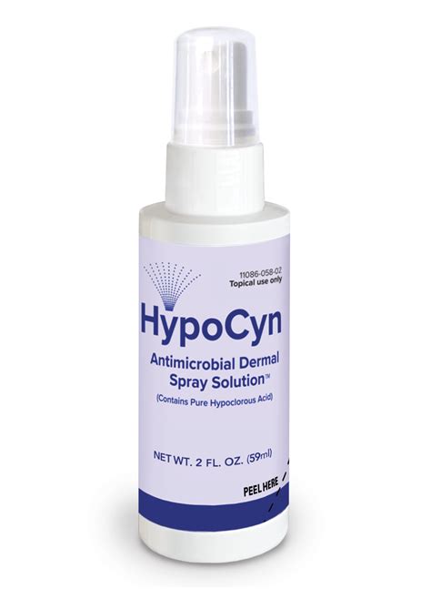Hypocyn Antimicrobial Dermal Spray Solution Summers Laboratories