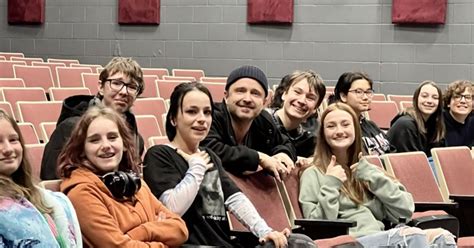 Breaking Bad Actor Aaron Paul Returns To His Idaho High School
