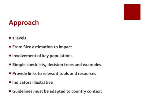 Operational Guidelines For Monitoring And Evaluation Of Hiv Programmes
