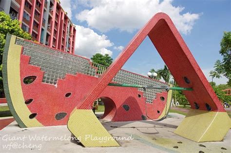 Giant Watermelon Playground Singapore Playground Tampines Modern