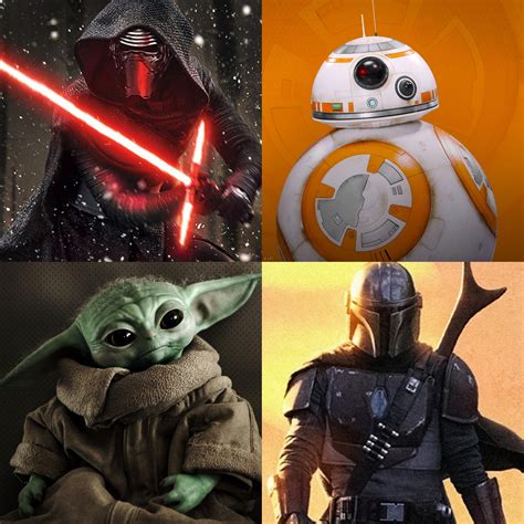 Iconic Star Wars Characters Created By Disney Images