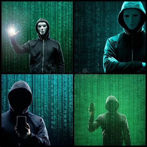 Wanted Hacker Is Coding Virus Ransomware Using Abstract Binary Code