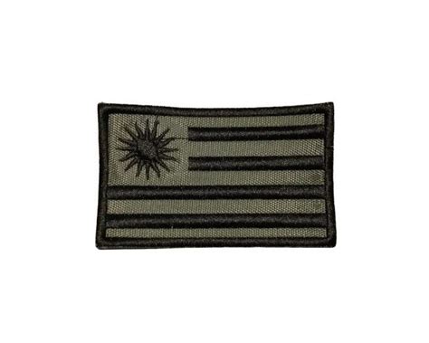 Parche Bordado Bandera De Uruguay Verde — Aventureros
