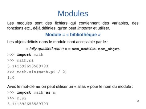 Solution Python Les Modules Studypool