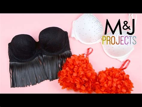 DIY Sexy Bra Makeover M J Blog