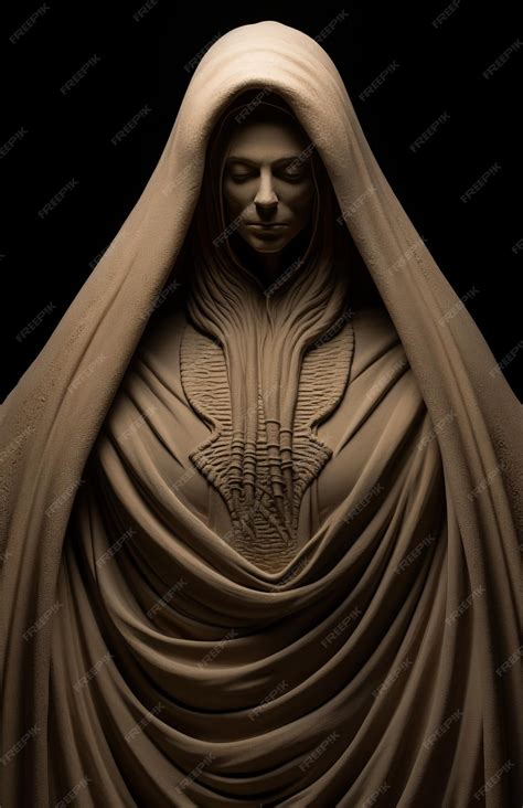 Premium Photo Dunes Bene Gesserit Reverend Mother A Magnificent Sand Sculpture Embodies Frank