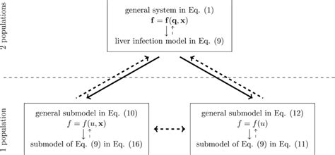 hierarchy of the presented models solid arrows show inheritance and
