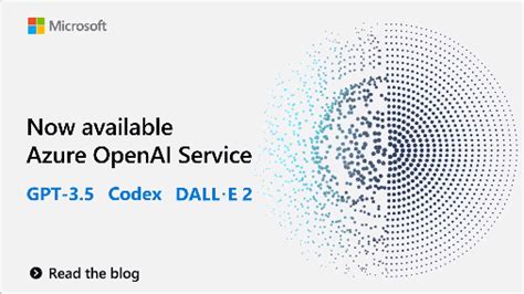 マイクロソフト、gpt 35やdall・e 2のaiモデルを含む「azure Openai Service」正式に提供開始。まもなくazure上で学習させたchatgptなども実行可能に