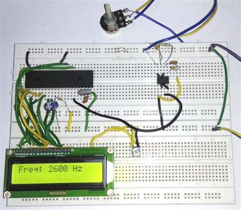 8051 Microcontroller Based Frequency Counter