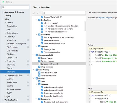 Surround Widgets Option Not Visible In Android Studio Stack Overflow