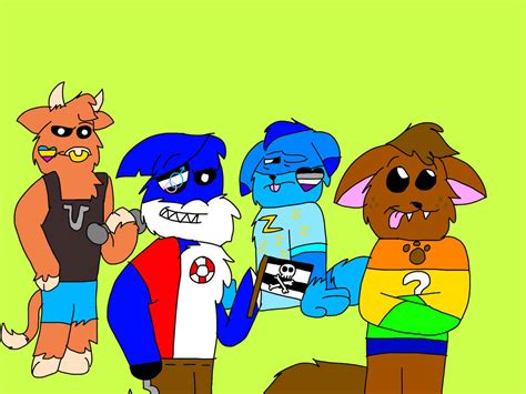 Smiling Critters Au Pride Month 4 By Didik2023 On Deviantart