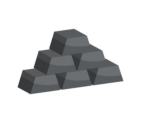 Premium Vector Threedimensional Metal Bars