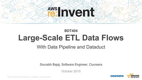large scale etl data flows with data pipeline and dataduct pdf