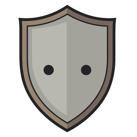 Shield Protect Badge Vector Illustration Shield Vector Clipart