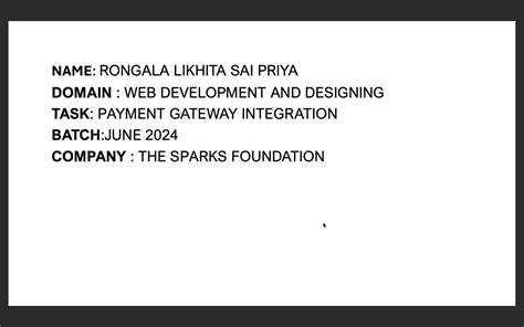 Rongala Likhita On Linkedin Task3 Thesparksfoundation Intern Webdevelopment Webdeveloper
