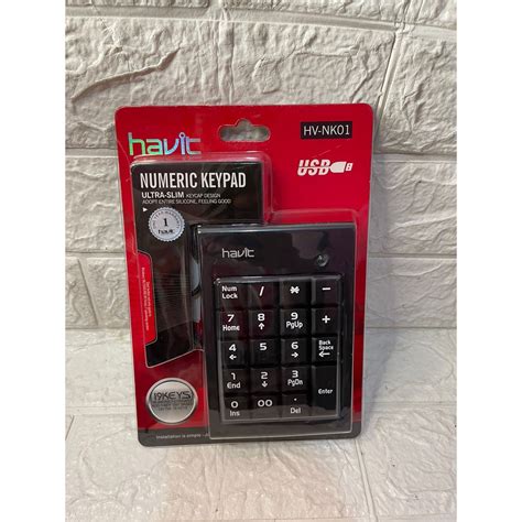 Jual Havit Hv Nk01 Numeric Keypad Keyboard Numerik Shopee Indonesia