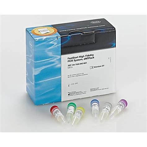 Roche Faststart™ High Fidelity Pcr System Dntpack
