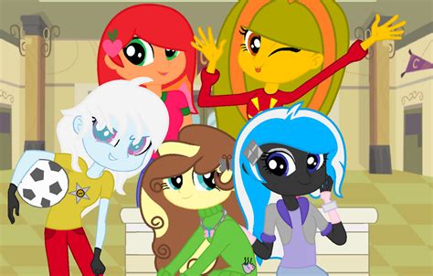 Mlp Eqg Mane 5 By Felixaimeegarcia On Deviantart