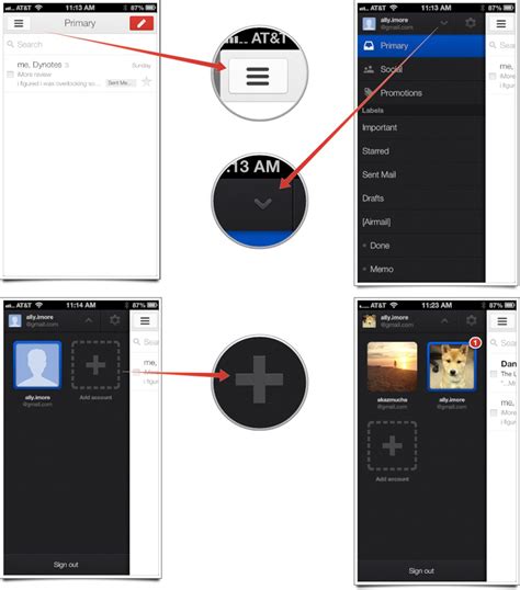 How To Add Multiple Mail Accounts To Gmail For Ios Imore