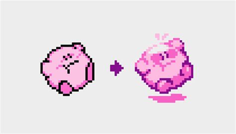 Kirby 8 Bit Sprite
