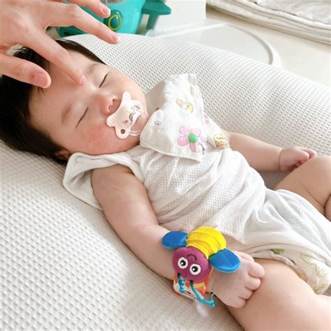 신생아 아기 분리수면 도전기 노리티 백색소음기와 함께 네이버 블로그