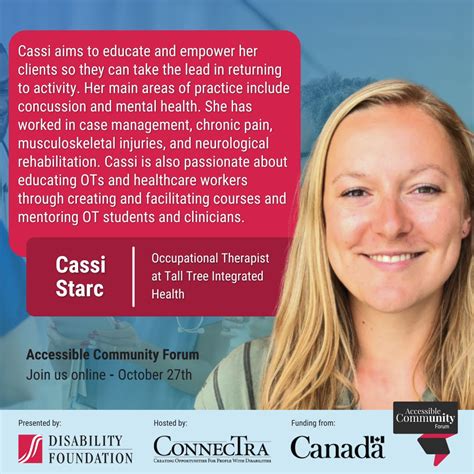 We Are Introducing Cassi Starc From Tall Tree Integrated Health Our First Panellist For Our