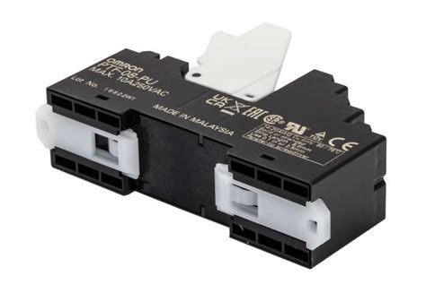 PTF 08 PU Omron Omron PTF 250V Chassis Mount Relay Socket For Use With 2 Pole PTF Series