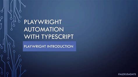 Playwright Typescript Part 2 Playwright Introduction Youtube