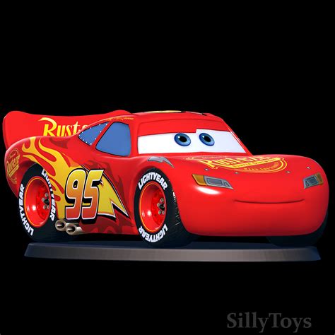 Lightning Mcqueen Cars 3d Model By Sillytoys