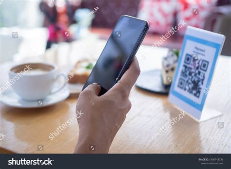 Womens Hands Using Phone Scan Qr Stock Photo 1906743733 Shutterstock