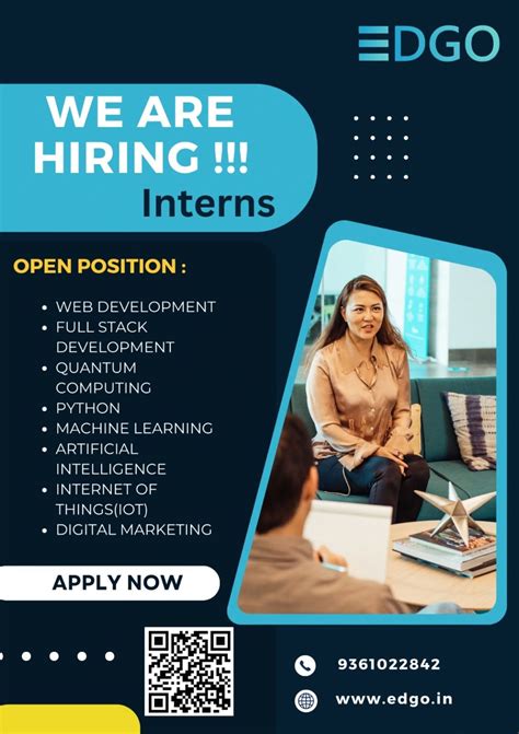 We Are Hiring Interns Webdevelopment Fullstackdevelopment