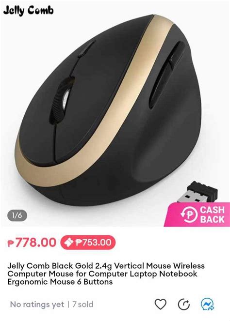 JELLY COMB ERGONOMIC MOUSE On Carousell