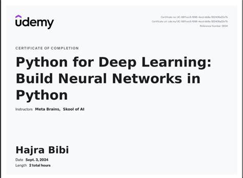 Hajra Bibi On Linkedin I Am Excited To Share That I Have Successfully