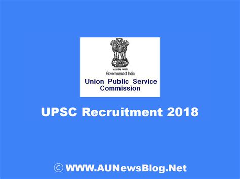 Upsc Cds Examination 2018 410 Job Vacancies