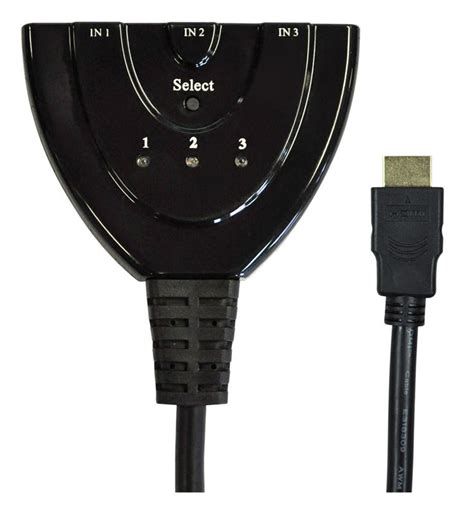 Warrior Splitter Lead Hdmi Way Selectable Warrior Warehouses Ltd