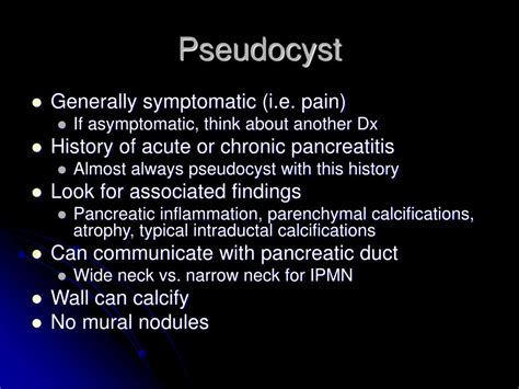 Ppt Imaging Of Pancreatic Cystic Lesions Powerpoint Presentation