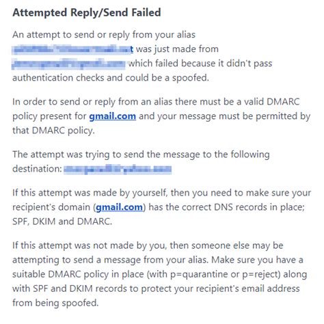 Error When Sending From Alias · Issue 310 · Anonaddyanonaddy · Github