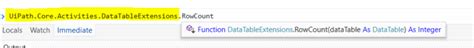 Difference Between RowCount And Rows Count Studio UiPath Community Forum