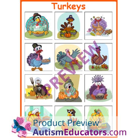 Autism Matching File Folders Fall