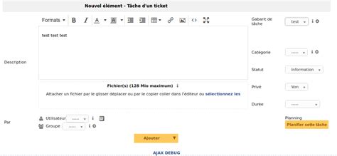 Make Task Templates Compatible With Richtext Issue Glpi Project Glpi Github