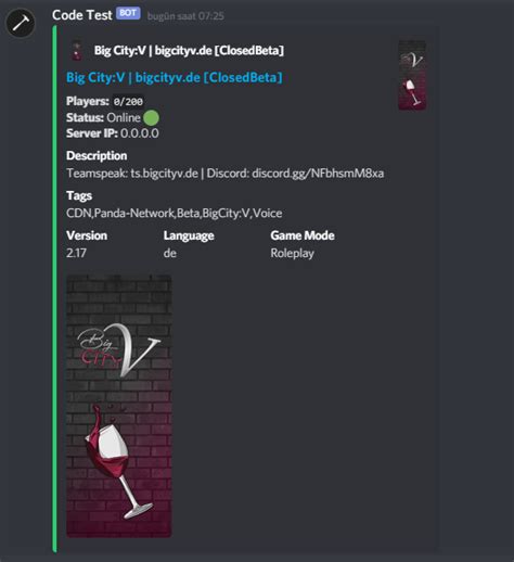 Github Barracuda Altv Discord A Simple Discord Working With The Altv Api