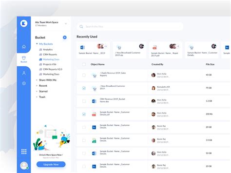 Object Storage Management System Ui Artofit