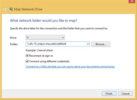 Mapping Drives Using Samba Msu Hpcc User Documentation
