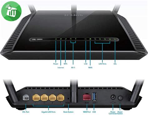 D Link Dual Band Wireless Ac1600 Adsl2 Vdsl2 Modem Router Dsl 2888a